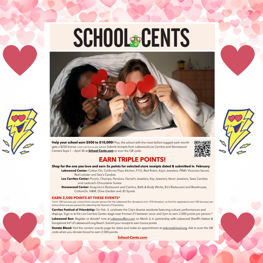 February bonus school cents opportunities | Stephen Foster Elementary PTA